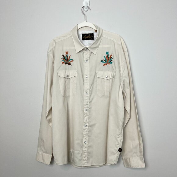 Howler Brothers | Shirts | Howler Brothers Agave Mens Xl Pearl Snap ...